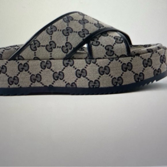 Gucci | Shoes | Brand New Gucci Criss Cross Platform Slides | Poshmark